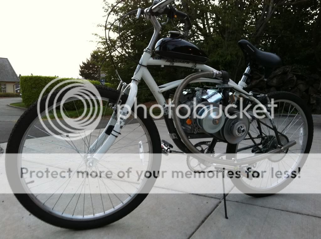 99cc Predator/CVT = DONE! | Motorized Bicycle Engine Kit Forum