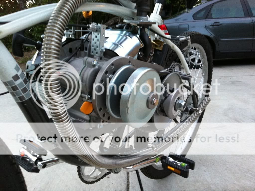 99cc Predator/CVT = DONE! | Motorized Bicycle Engine Kit Forum