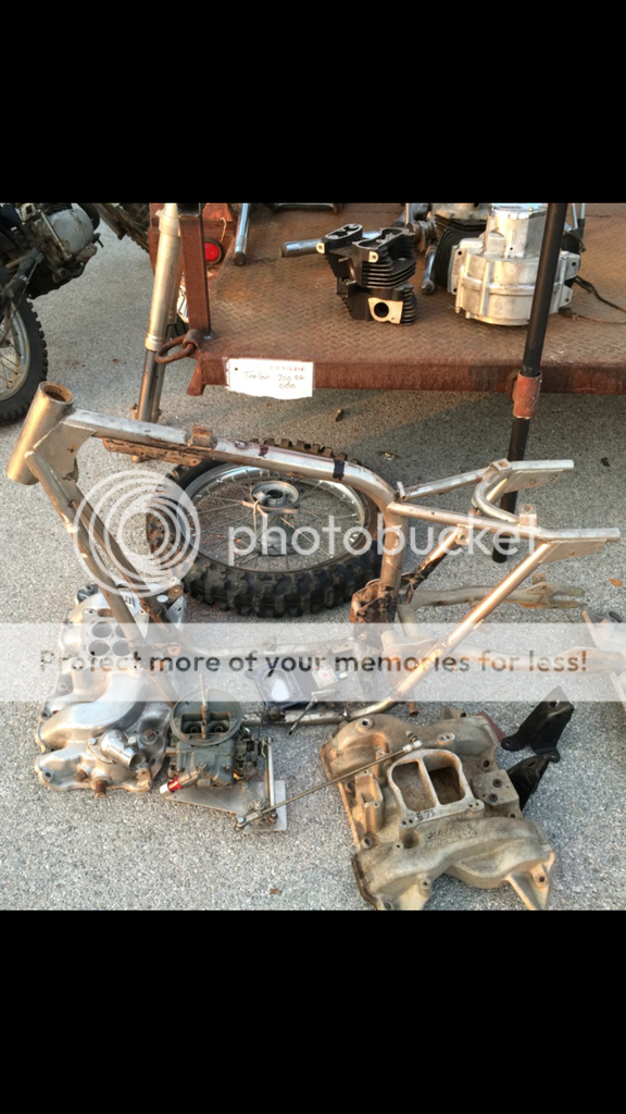 Triumph Trackmaster Frame. | DO THE TON