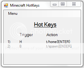 Minecraft Hot Keys - Minecraft Tools - Mapping and Modding: Java ...